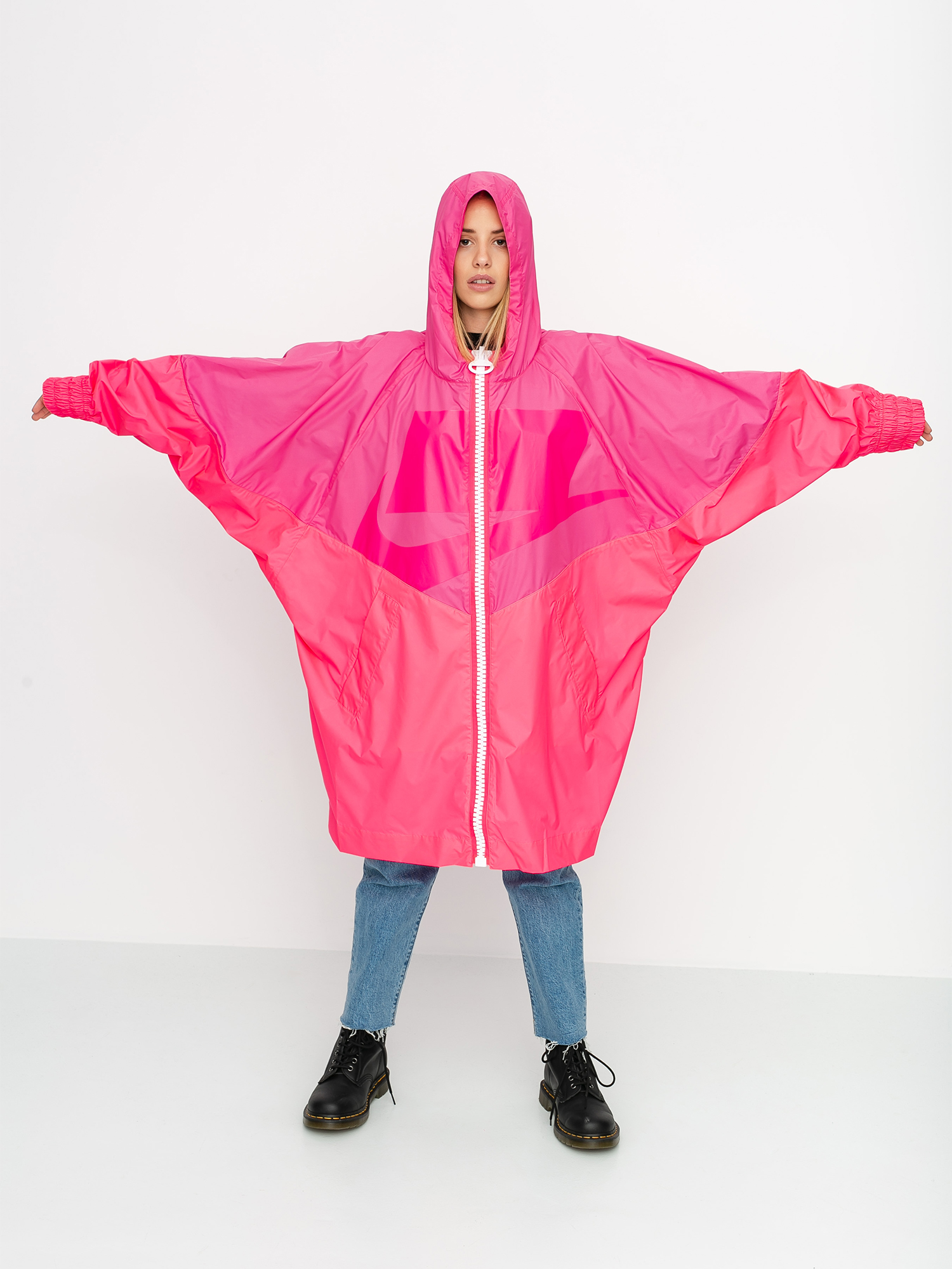 Bunda Nike Nnssp Wr Fz Jkt Oversi Wmn (pinksicle/hyper pink/white/hyper ...