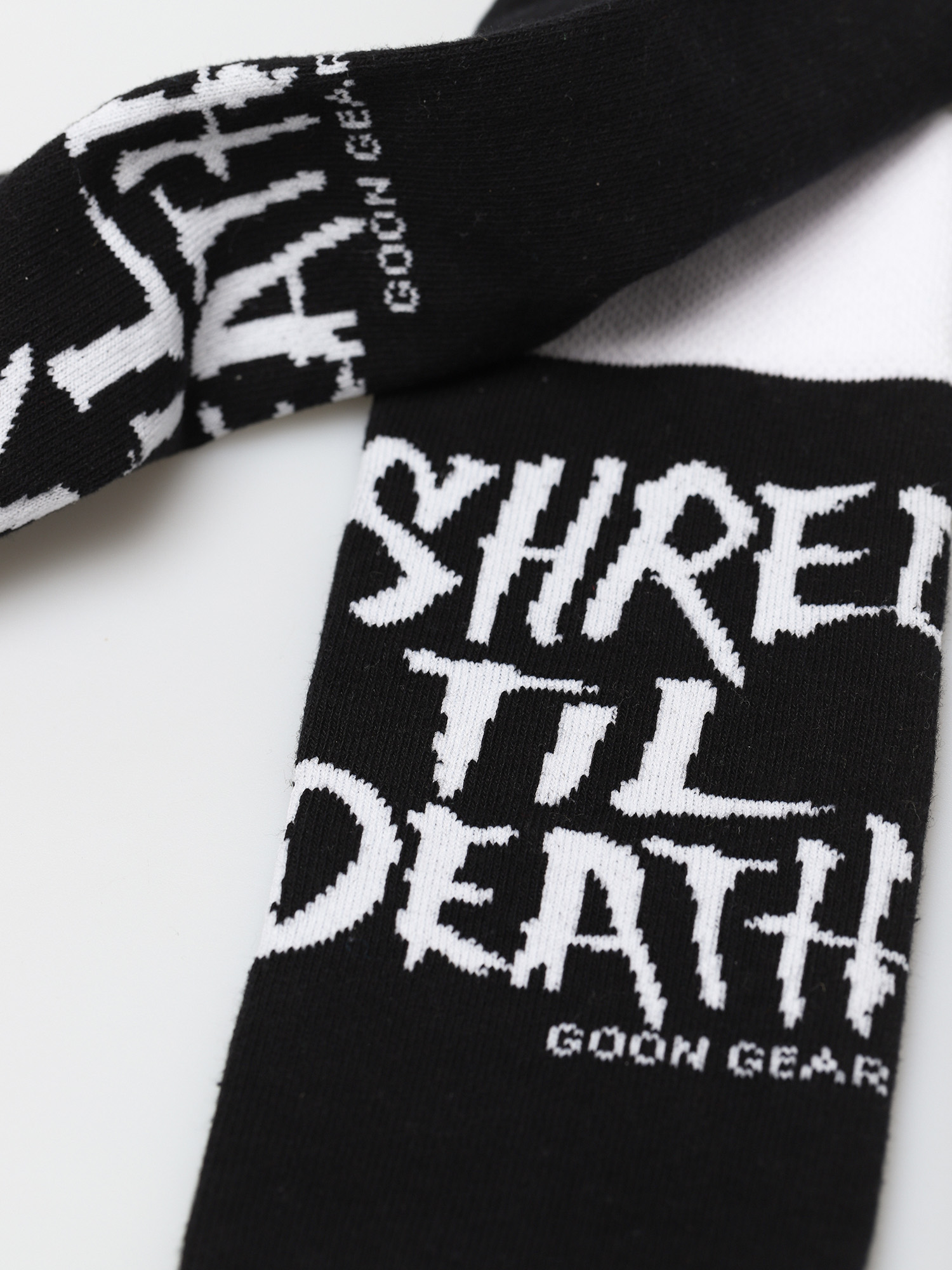 Ponožky Stinky Socks Goon Gear Collab (black/white)