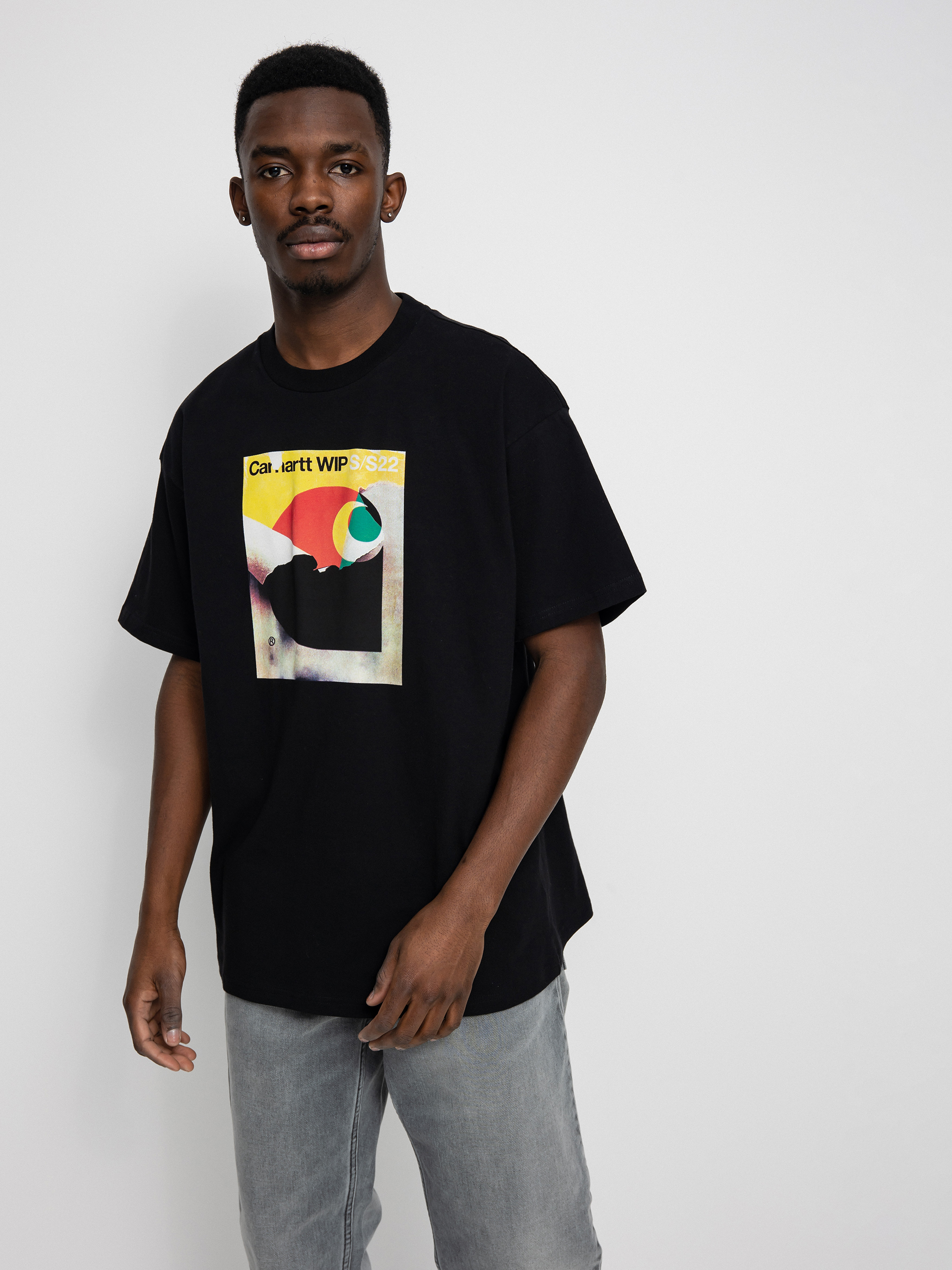 Tričko Carhartt WIP Bookcover - černá (black)