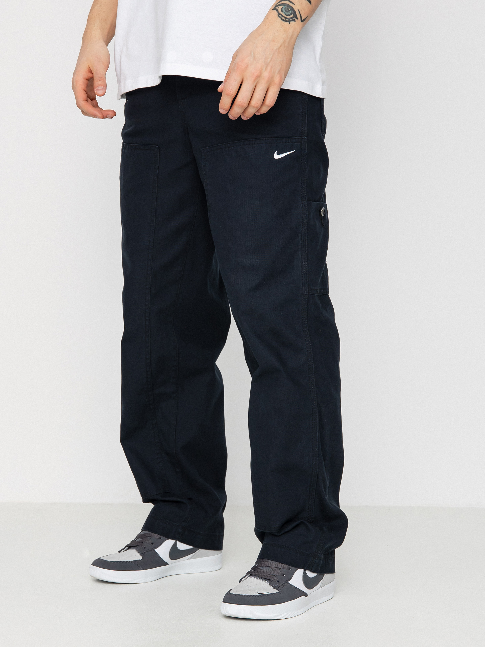 Kalhoty Nike SB NL Double Panel - černá (black/white)