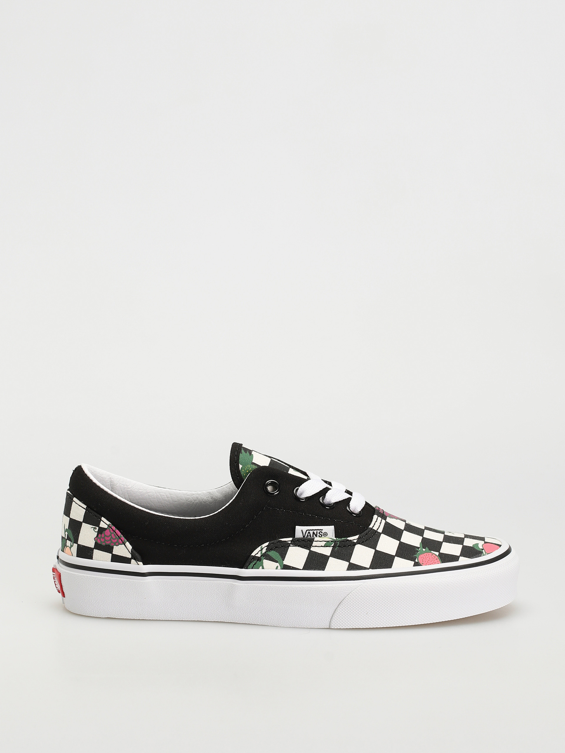 Boty Vans Era Wmn - bílá, černá (fruit checkerboard black/white)