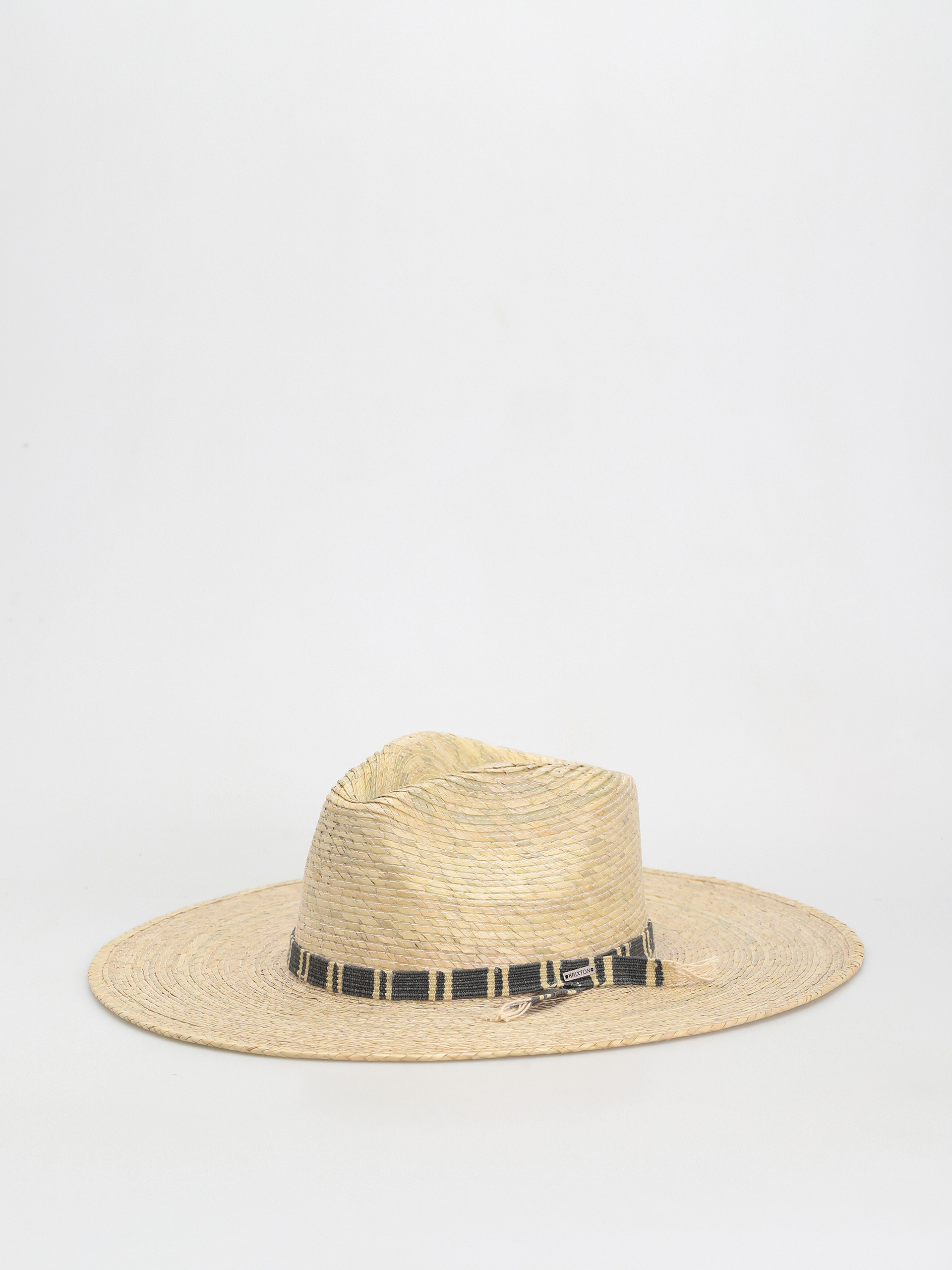 Klobouk Brixton Leigh Straw Fedora - žlutá (natural)