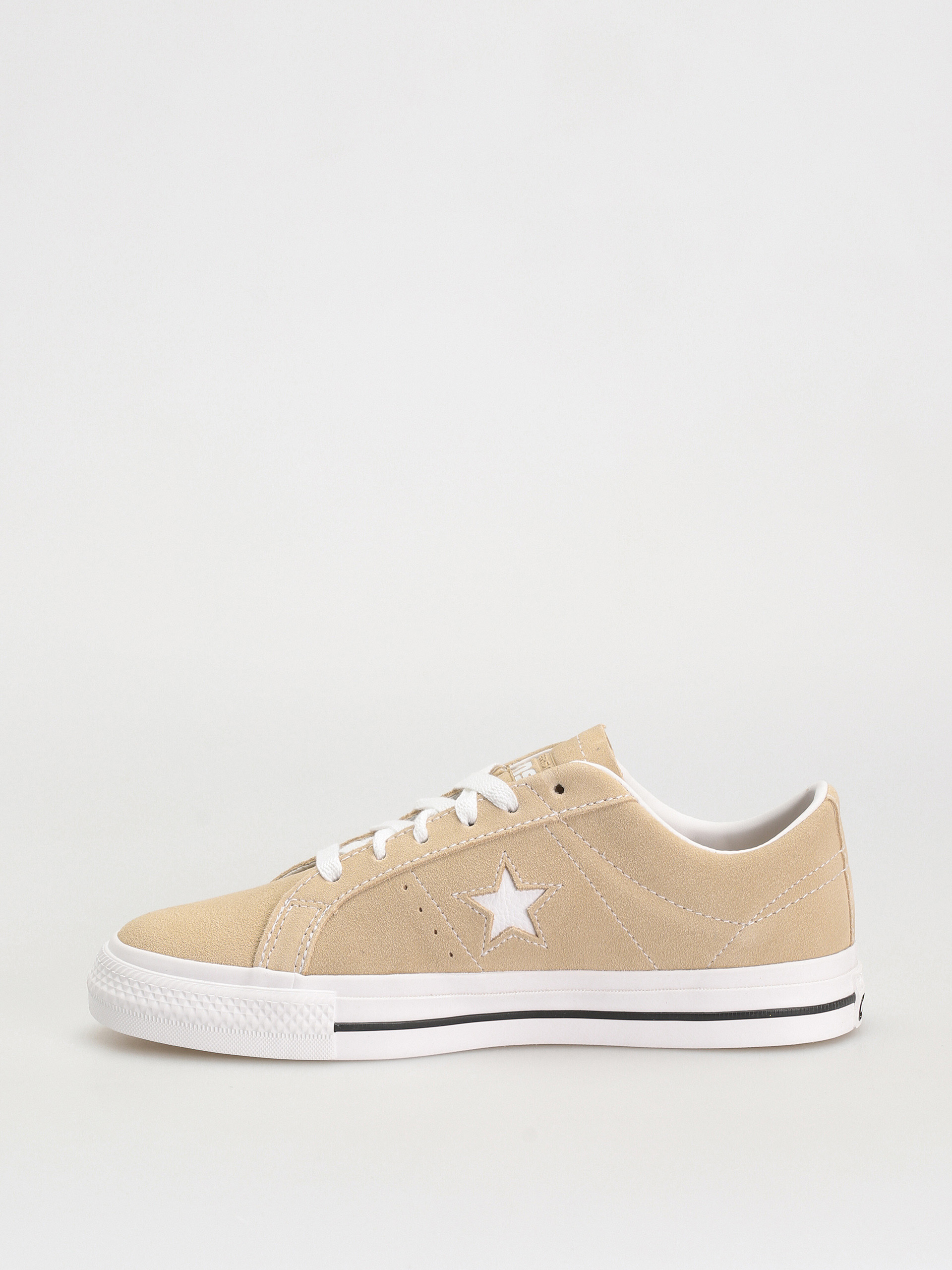 Boty Converse One Star Pro Ox - hnědá (oat milk/white/black)
