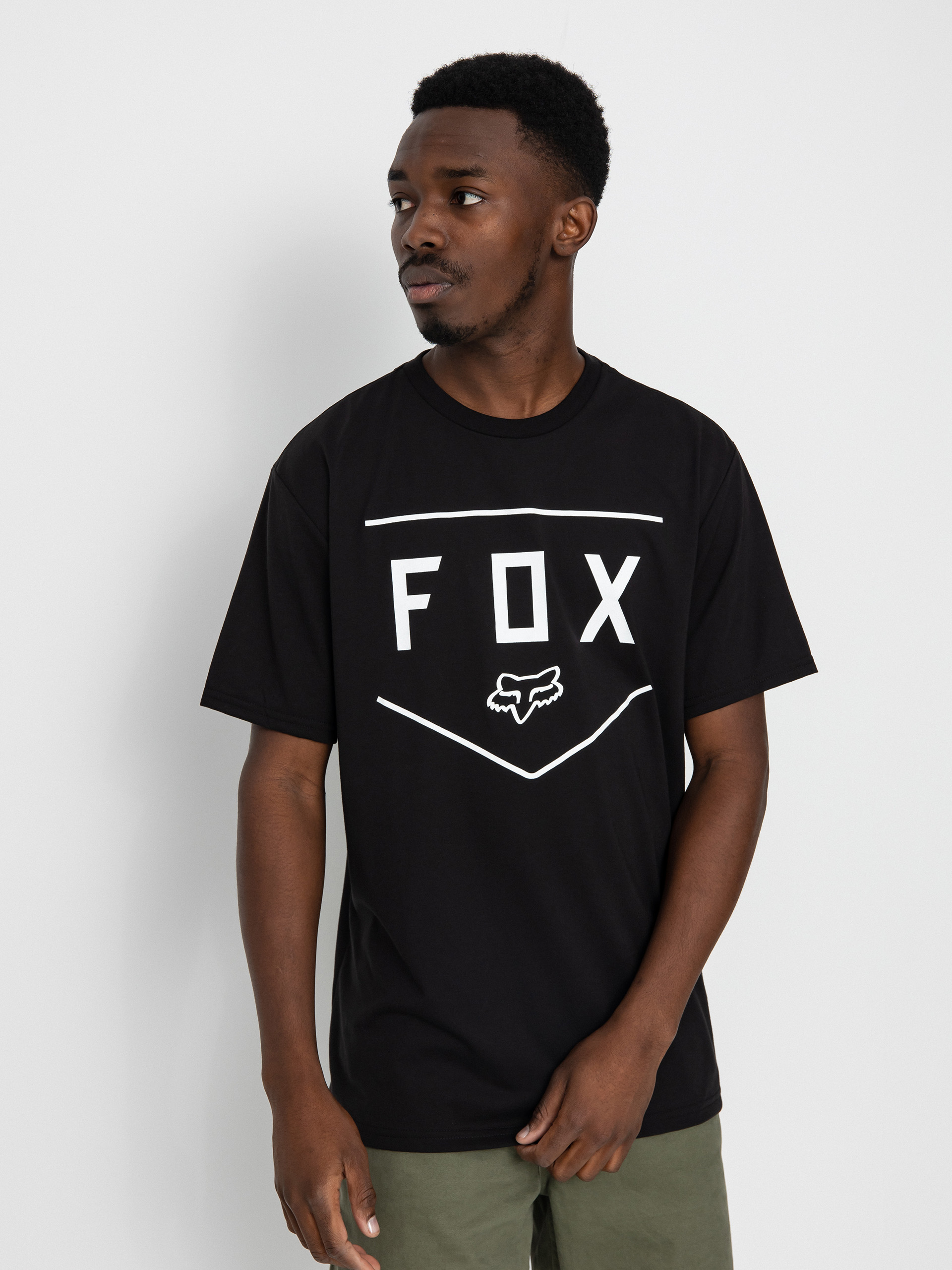 Tričko Fox Shield Tech - černá (black)