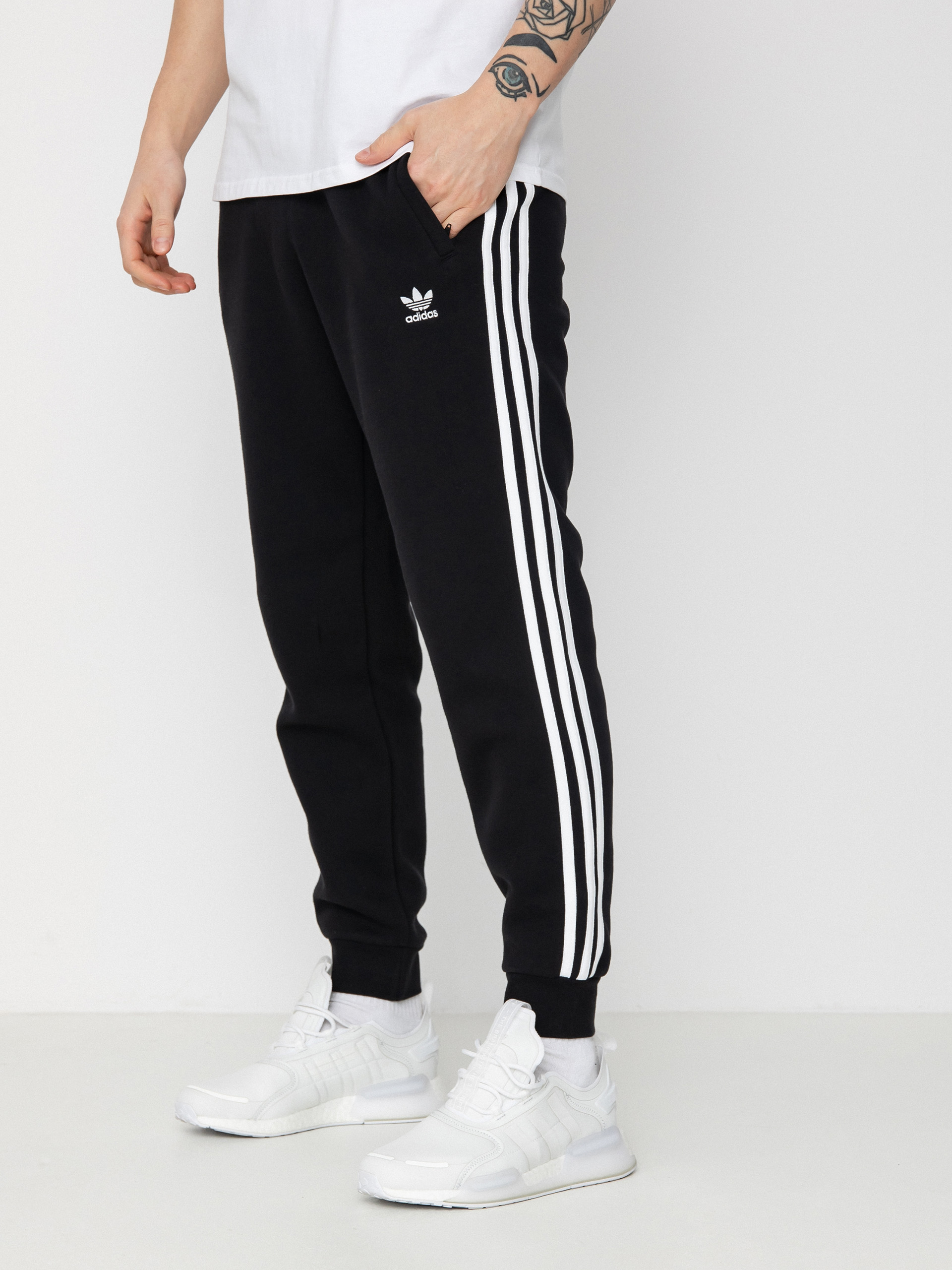 Kalhoty adidas Originals 3 Stripes Adicolor - černá (black)