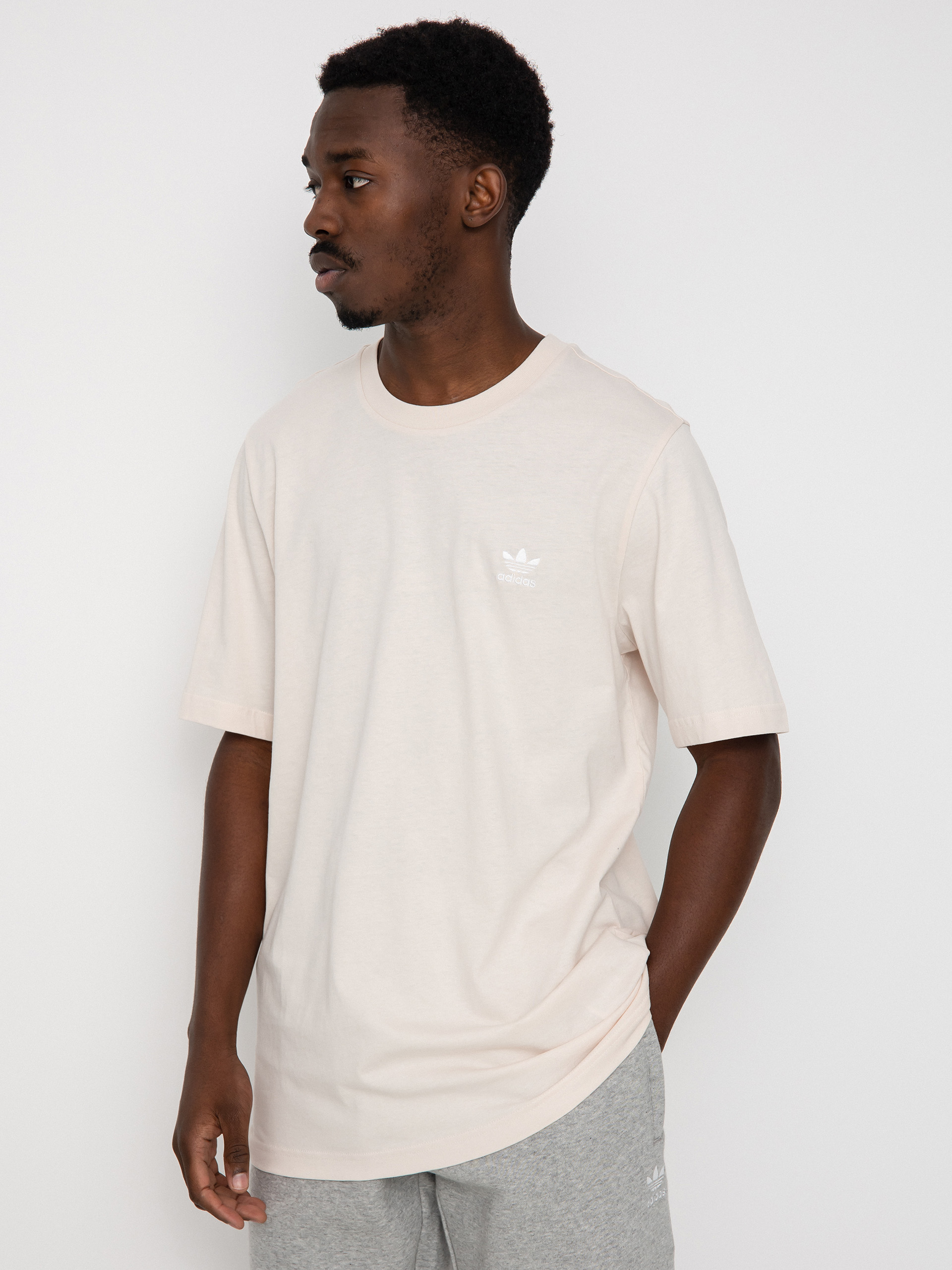 Tričko adidas Originals Essentials - béžová (wonwhi)