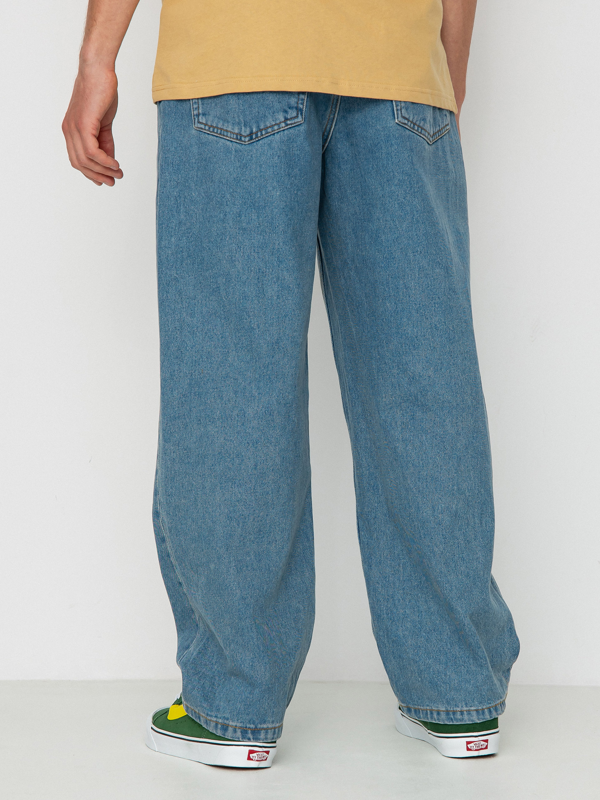 Kalhoty Vans Check 5 Baggy Denim (stonewash/blue)