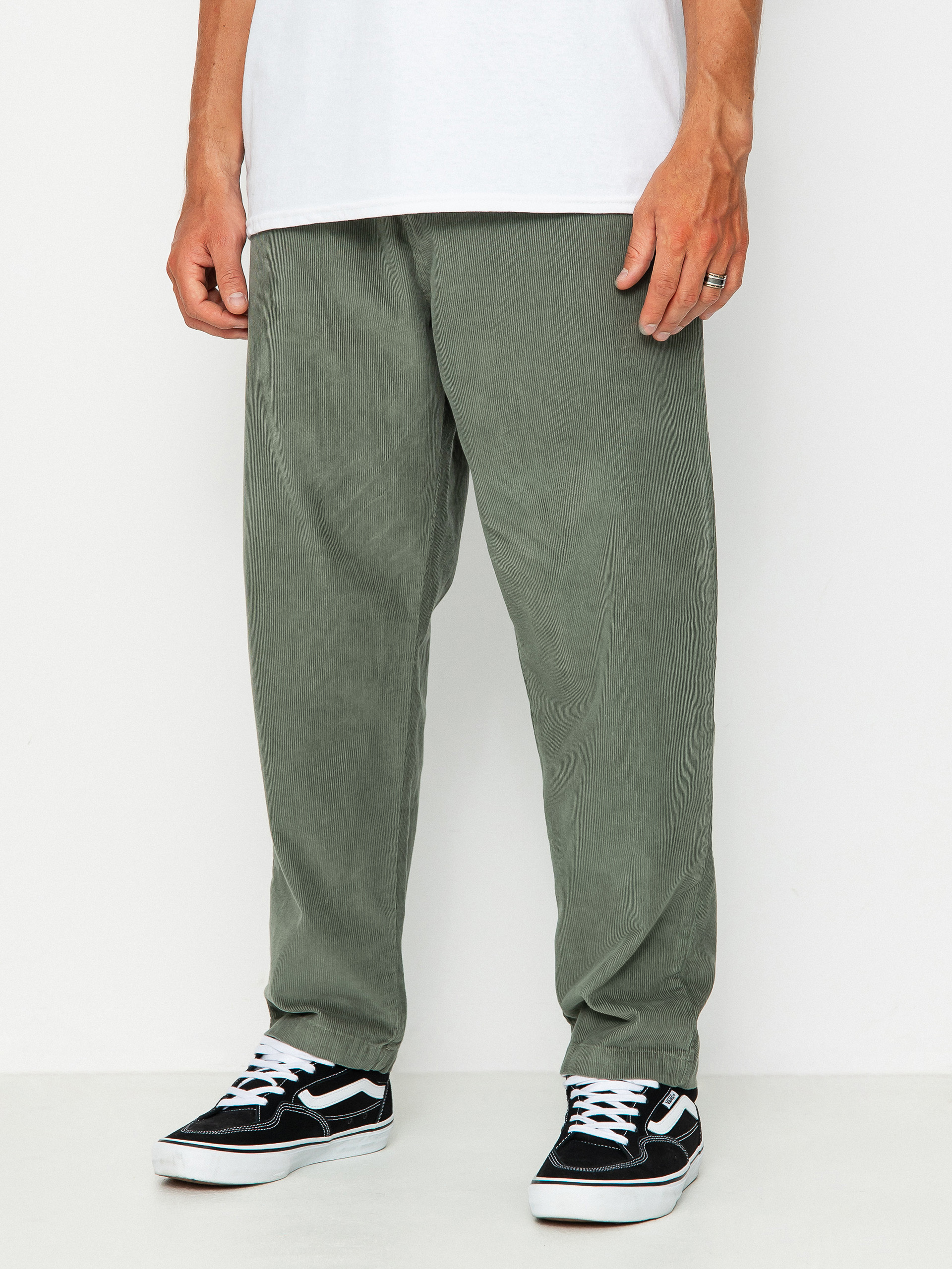 Kalhoty Quiksilver Cord Beach Cruiser - zelená (laurel wreath)