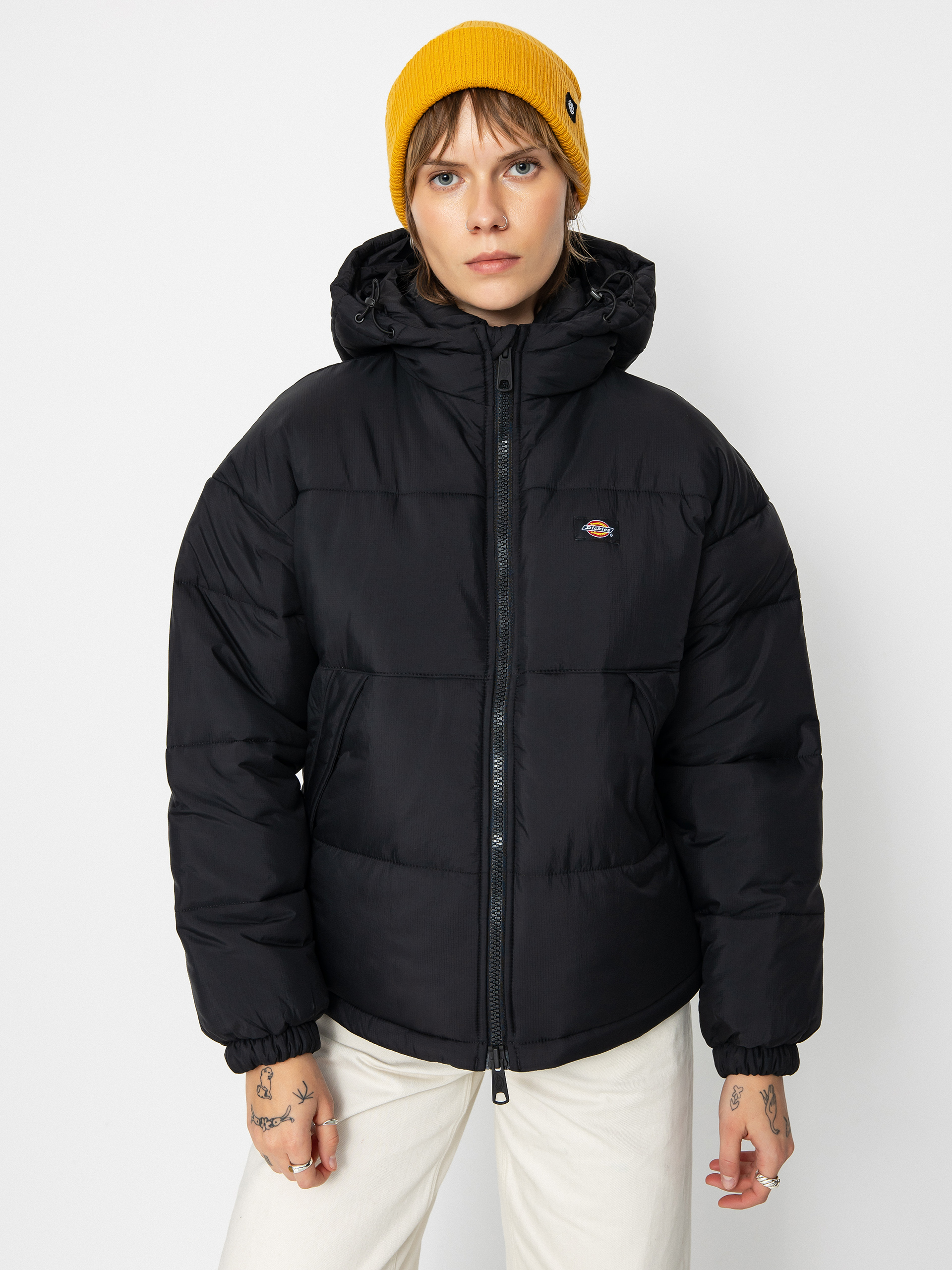 Bunda Dickies Alatna Oversized Puffer Wmn (black)