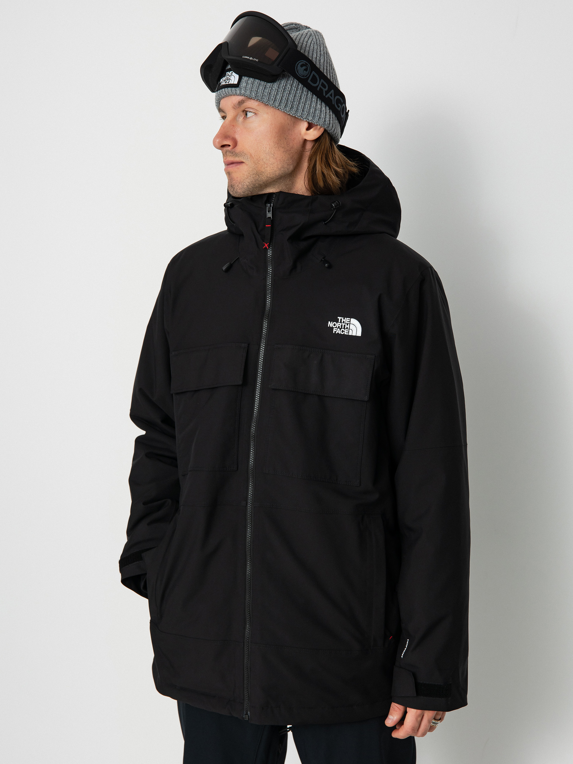 Snowboardová bunda The North Face Fourbarrel Triclimate - černá (tnf black)