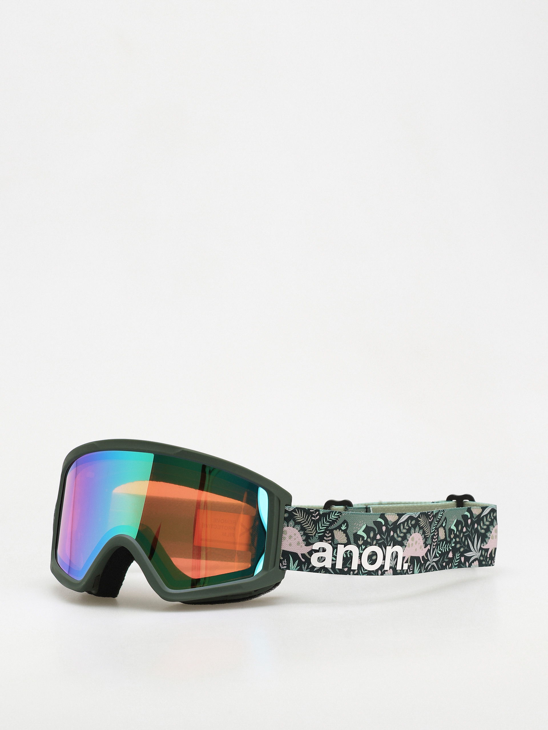 Brýle na snowboard Anon Tracker 2.0 JR - zelená (dinos/green amber)