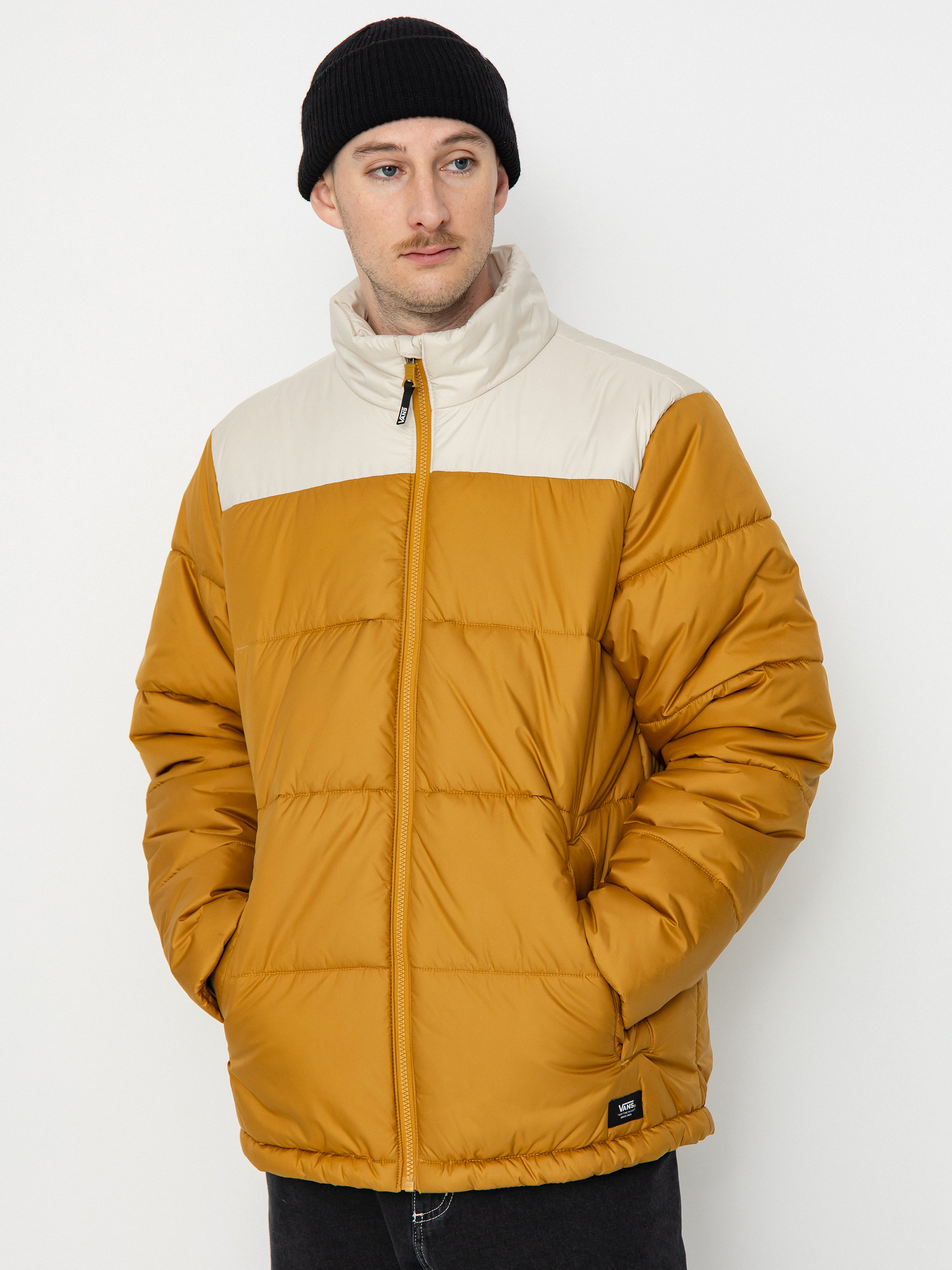 Bunda Vans No Hood Norris MTE 1 Puffer - béžová (oatmeal/wood thrush)