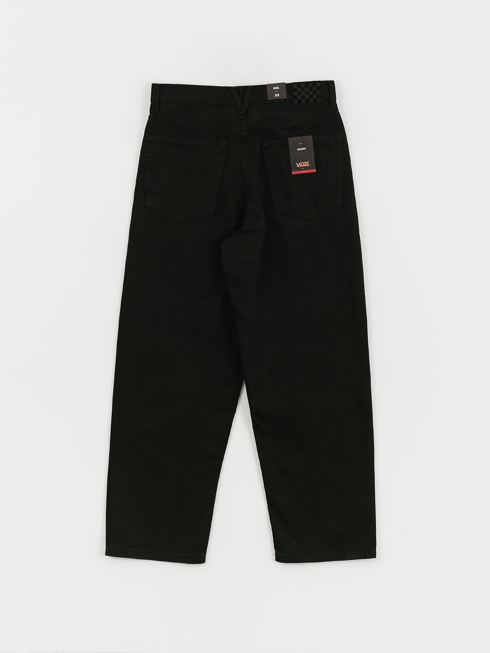 Kalhoty Vans Check 5 Baggy Denim - černá (black)