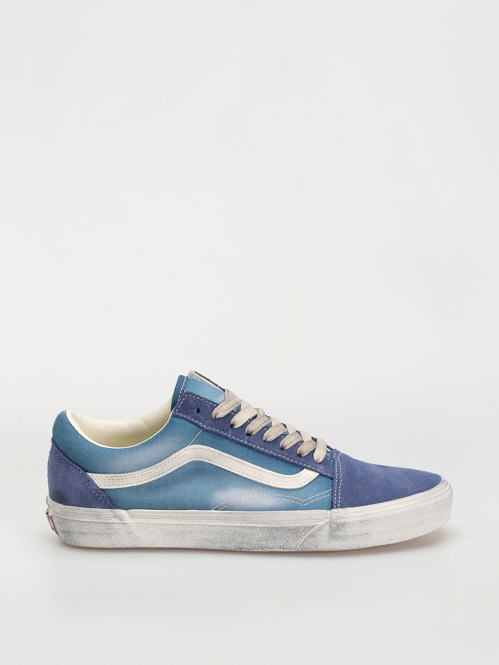 Boty Vans Old Skool - modrá (wave washed blue)