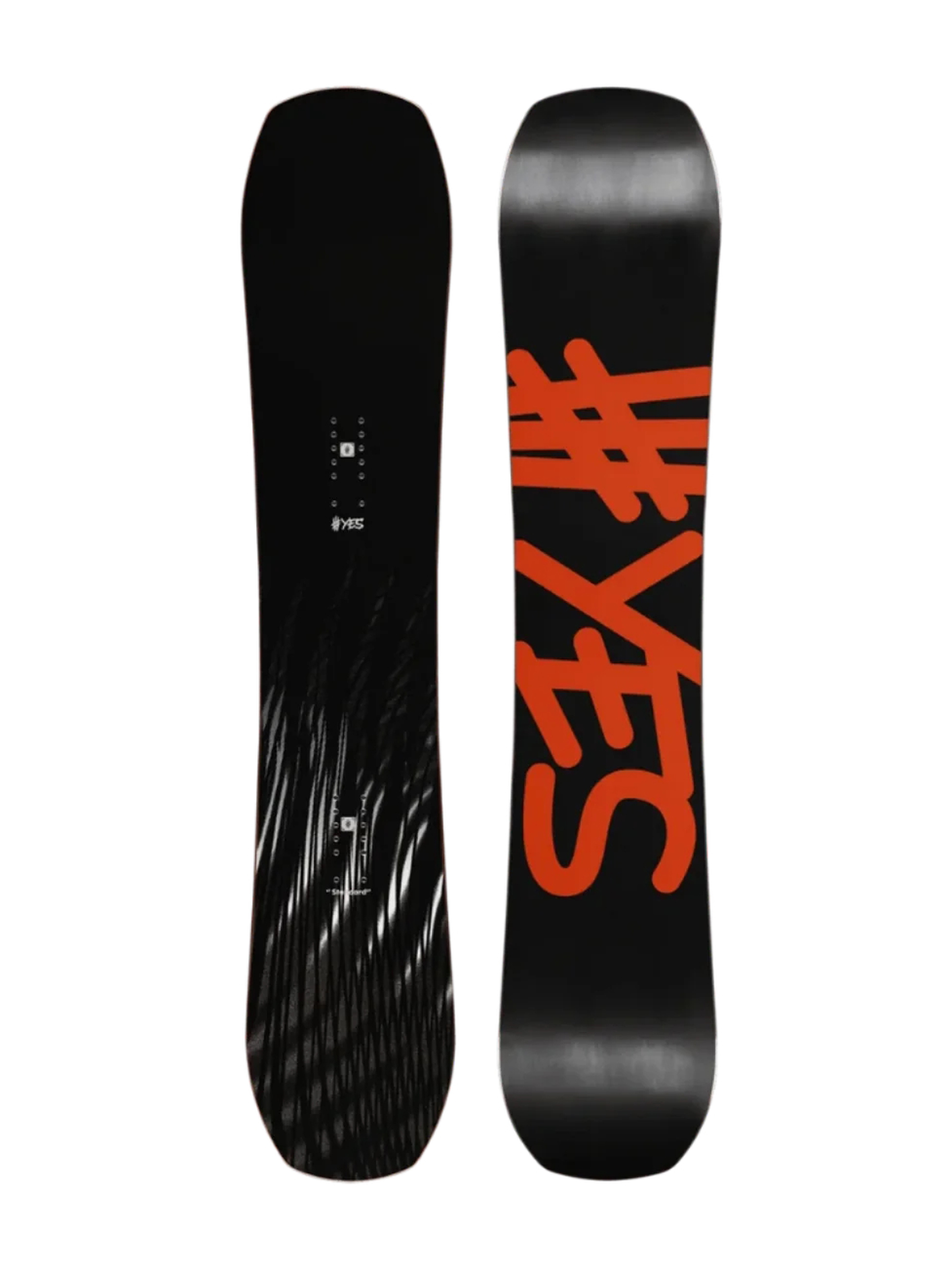 Snowboard Yes Standard - červená, černá (black/red)