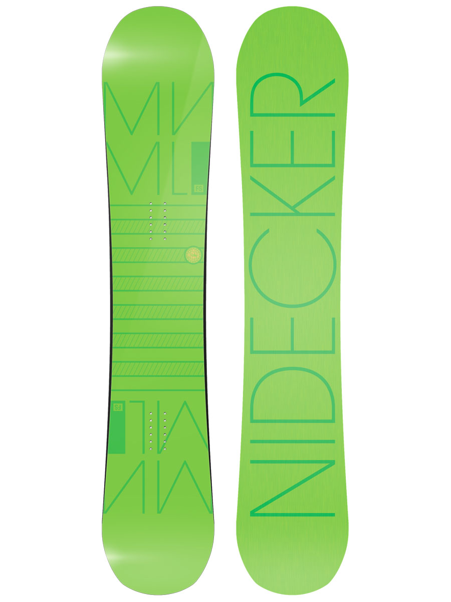 Snowboard Nidecker Prime 158 - zelená