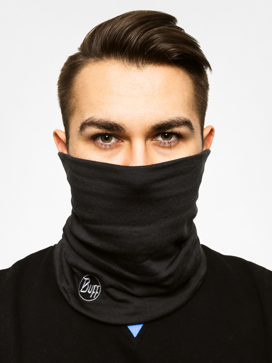 Buff Bandana Neckwarmer Wool (black)