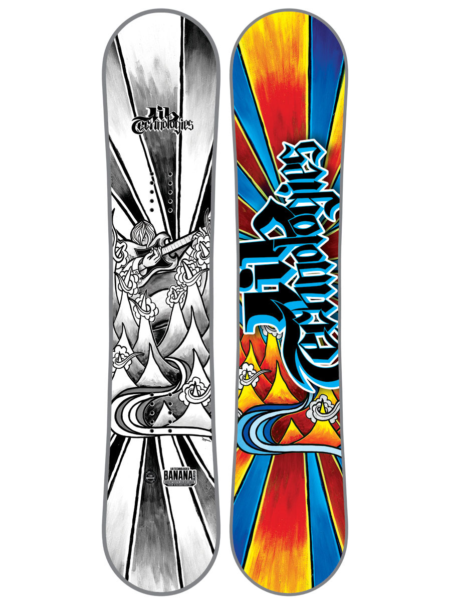 Snowboard Lib Tech Banana Blaster BTX - barevná